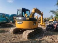 China Used Komatsu Excavator PC78us with Thumb and Rubber Track Secondhand Digger 7-8 Ton Mini Excavator Japanese Brand for sale