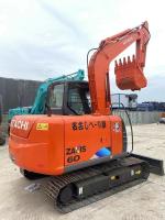 China Used Original Hitachi Zx60 Hydraulic Excavator Secondhand 6 Ton Crawler Digger Mini Machine for sale