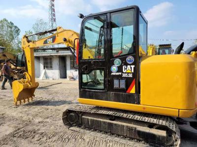 China Secondhand Mini Crawler Digger Original Cat 305.5e Used 5.5t Track Excavator on Sale for sale