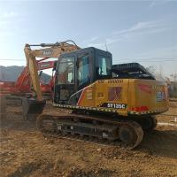 China Used 13 Ton Crawler Excavator Sany Sy135 Used 14t Track Digger Construction Machinery Chinese Brand for sale