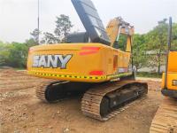 China Used Contruction Machinery Sany Sy215 Secondhand Track Digger Original Crawler Excavator for sale