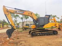 China Used Contruction Machinery Sany Sy215 Secondhand Track Digger Original Crawler Excavator for sale