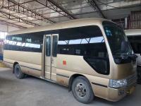 China Used Toyota Middle City Bus Coaster, Secondhand 25 Seats Toyota Coaster Tourist Bus for sale