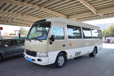China Used Toyota Middle City Bus Coaster, Secondhand 25 Seats Toyota Coaster Tourist Bus for sale