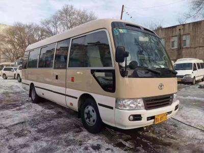 China Used Toyota Middle City Bus Coaster, Secondhand 19 Seats Toyota Coaster Tourist Bus for sale