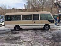China Used Toyota Middle City Bus Coaster, Secondhand 19 Seats Toyota Coaster Tourist Bus for sale