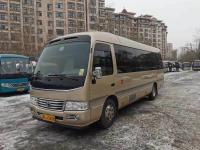 China Used Toyota Middle City Bus Coaster, Secondhand 25 Seats Toyota Coaster Tourist Bus for sale