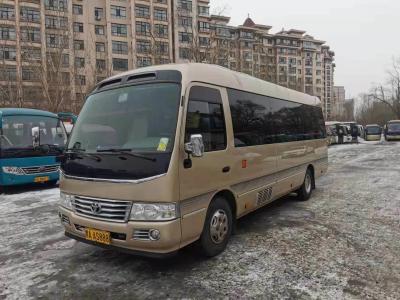 China Used Toyota Middle City Bus Coaster, Secondhand 25 Seats Toyota Coaster Tourist Bus for sale