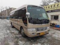 China Used Toyota Middle City Bus Coaster, Secondhand 25 Seats Toyota Coaster Tourist Bus for sale