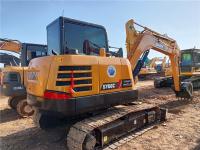 China Secondhand Chinese Brand Sany 6 Ton Crawler Digger Used Mini Excavator Sy60c Small Size for sale