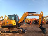 China Secondhand Chinese Brand Sany 6 Ton Crawler Digger Used Mini Excavator Sy60c Small Size for sale