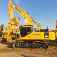 China Secondhand Construction Machinery 36t Komatsu PC360-7 Used Crawler Excavator 36 Ton for sale