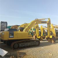 China Secondhand Construction Machinery 36t Komatsu PC360-7 Used Crawler Excavator 36 Ton for sale