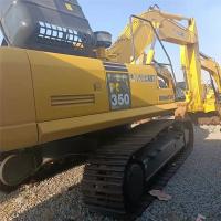 China Secondhand Construction Machinery 35t Komatsu PC350-7 Used Crawler Excavator 35 Ton for sale