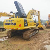 China Secondhand Constuction Machinery 20t Komatsu PC200-8 Used Crawler Excavator Origin Japan for sale