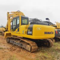 China Used Construction Machinery 20t Crawler Digger Komatsu PC200-8 Secondhand Excavator for sale
