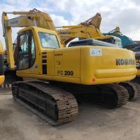 China Secondhand Construction Machinery 20 Ton Crawler Digger Used Original Komatsu PC200-6 Excavator for sale