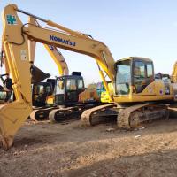 China Secondhand Construction Machinery Komatsu PC160-7 Used Digger 16t Crawler Excavator Origin Janpan for sale