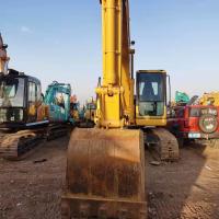 China Secondhand Construction Machinery Komatsu PC160-7 Used Digger 16t Crawler Excavator Origin Janpan for sale