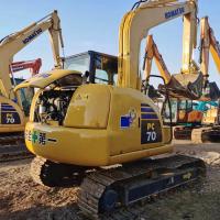 China Used Construction Machinery Origin Japan 7t Track Digger Komatsu PC70-8 Excavator for sale