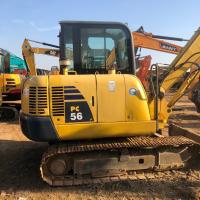 China Secondhand Track Digger Komatsu PC56-7 Original Japanese 5.5 Ton Used Excavator with Cheap Price for sale