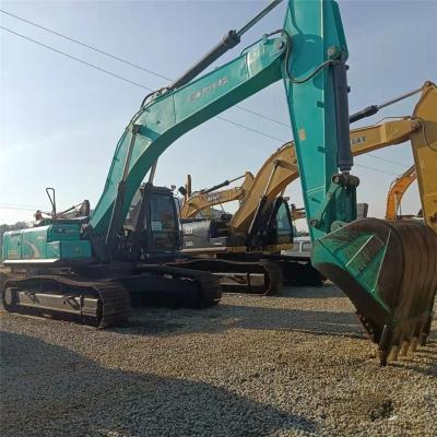 China Used 35t Kobelco Excavator Sk350d Secondhand Crawler Track Digger Original Japanese Machine for sale