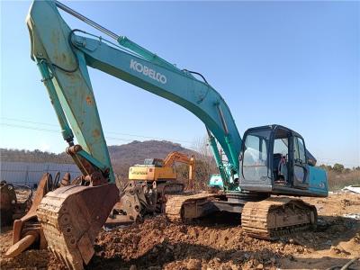 China Used 21 Ton Kobelco Sk210 Crawler Excavator Original Secondhand Hydraulic Track Digger Made in Japan for sale