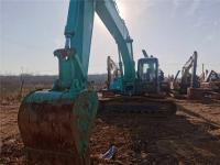 China Used 21 Ton Kobelco Sk210 Crawler Excavator Original Secondhand Hydraulic Track Digger Made in Japan for sale