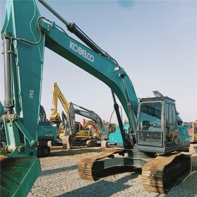 China Used 21 Ton Kobelco Sk210 Crawler Excavator Original Secondhand Hydraulic Track Digger Made in Japan for sale