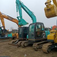China Used Kobelco MIDI Crawler Excavator Sk75-8, Secondhand Japanese Track Digger Kobelco Sk75-8 on Sale for sale