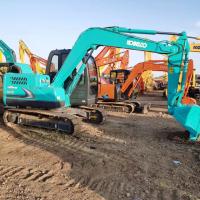 China Used Kobelco MIDI Crawler Excavator Sk75-8, Secondhand Japanese Track Digger Kobelco Sk75-8 on Sale for sale