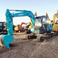 China Used Kobelco MIDI Crawler Excavator Sk75-8, Secondhand Japanese Track Digger Kobelco Sk75-8 on Sale for sale