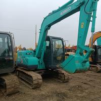 China Used Kobelco MIDI Crawler Excavator Sk75-8, Secondhand Japanese Track Digger Kobelco Sk75-8 on Sale for sale