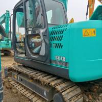 China Used Kobelco MIDI Crawler Excavator Sk75-8, Secondhand Japanese Track Digger Kobelco Sk75-8 on Sale for sale