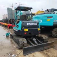 China Used Original Kobelco Mini Excavator Sk45 Secondhand 5t Track Digger Hydraulic Japan Equipment Low Hours for sale