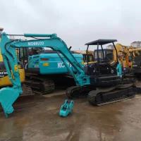 China Used Original Kobelco Mini Excavator Sk45 Secondhand 5t Track Digger Hydraulic Japan Equipment Low Hours for sale