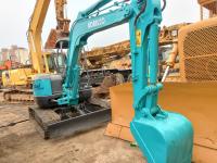 China Used Original Kobelco Mini Excavator Sk45 Secondhand 5t Track Digger Hydraulic Japan Equipment Low Hours for sale