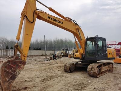 China Used 22.5t Hyundai R225LC-7 Crawler Excavator Secondhand Hydraulic Track Digger Medium Original Korea Construction Machinery for sale