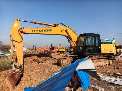 China Used 22.5t Hyundai R225LC-7 Crawler Excavator Secondhand Hydraulic Track Digger Medium Original Construction Machinery for sale
