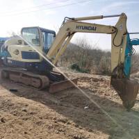China Used Hyundai R60-9 Crawler Digger Secondhand 6t Hydraulic Excavator Original Korea Machine for sale