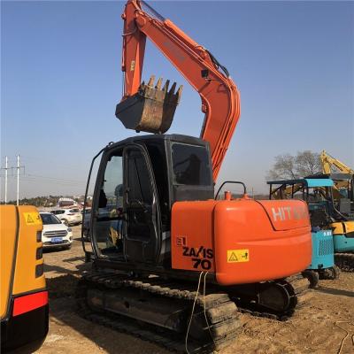 China Used Original Hitachi Zx70-5A Crawler Track Digger Secondhand 7 Ton Excavator Mini Japan Brand for sale