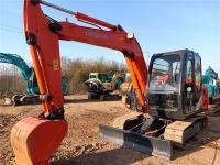 China Used Original Hitachi Zx60 Excavator Secondhand 6 Ton Crawler Digger Mini Track Excavator for sale