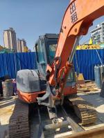 China Used 5t Excavator Hitachi Zx50 Original Mini Crawler Digger Secondhand Curved Boom Machine for sale