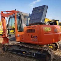 China Used Original Hitachi Zx120 Excavator Hydraulic Medium Crawler Digger Secondhand Japan Machine for sale