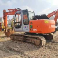 China Used Hitachi Ex120-5 Original Hydraulic Excavator Secondhand 12 Ton Crawler Digger on Sale for sale