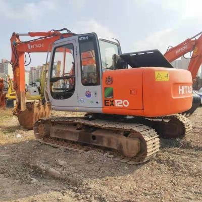 China Used Hitachi Ex120-5 Original Hydraulic Excavator Secondhand 12 Ton Crawler Digger on Sale for sale