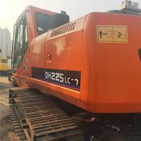 China Used Original Doosan Excavator Dh225LC-7 Secondhand Crawler Digger Korea Brand 22.5t Track Machine for sale