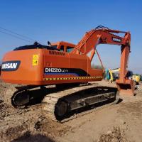 China Used Original Doosan Dh220LC-7 Secondhand 22t Excavator Crawler Track Digger South Korea Brand for sale