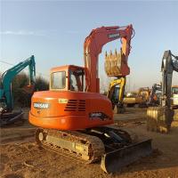 China Used 8t Excavator Doosan Dh80gold Secondhand Mini Track Digger Crawler Korea Original 8ton Equipment for sale