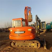 China Used 8t Excavator Doosan Dh80gold Secondhand Mini Track Digger Crawler Korea Original 8ton Equipment for sale